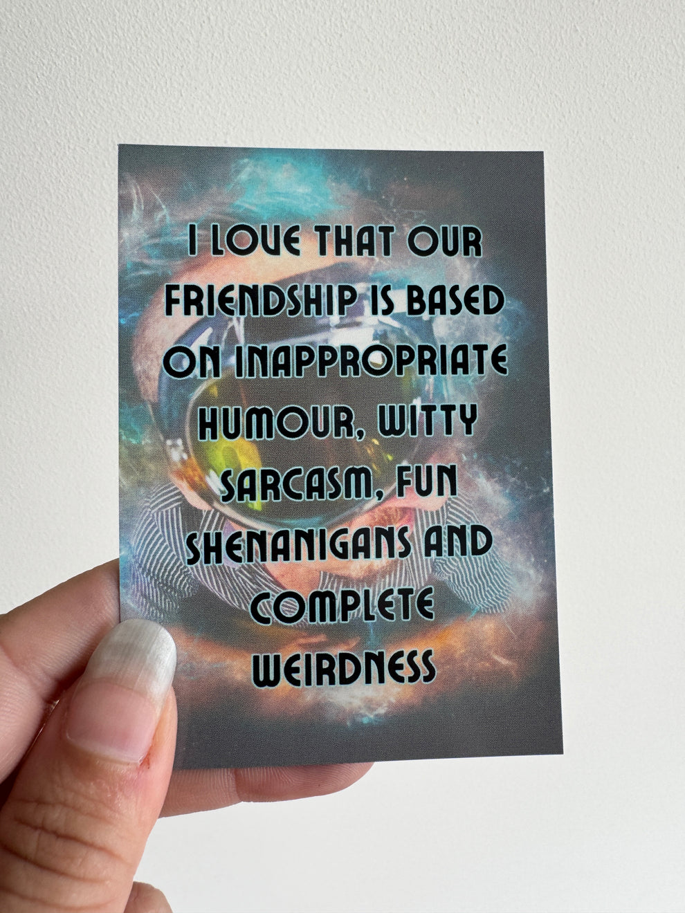 Friendship MAGNET – Jelly Metal